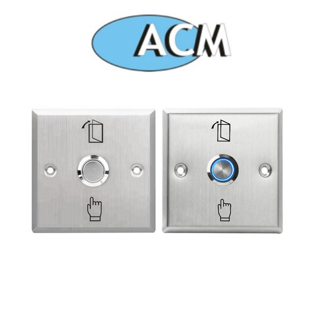 ACM Door release push exit button, NO Back Box Statiness steel door ...