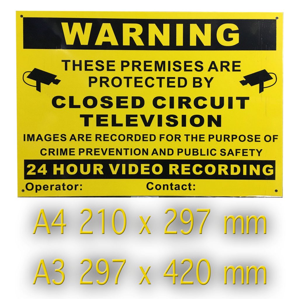 CCTV WARNING SIGN | CUCCTV